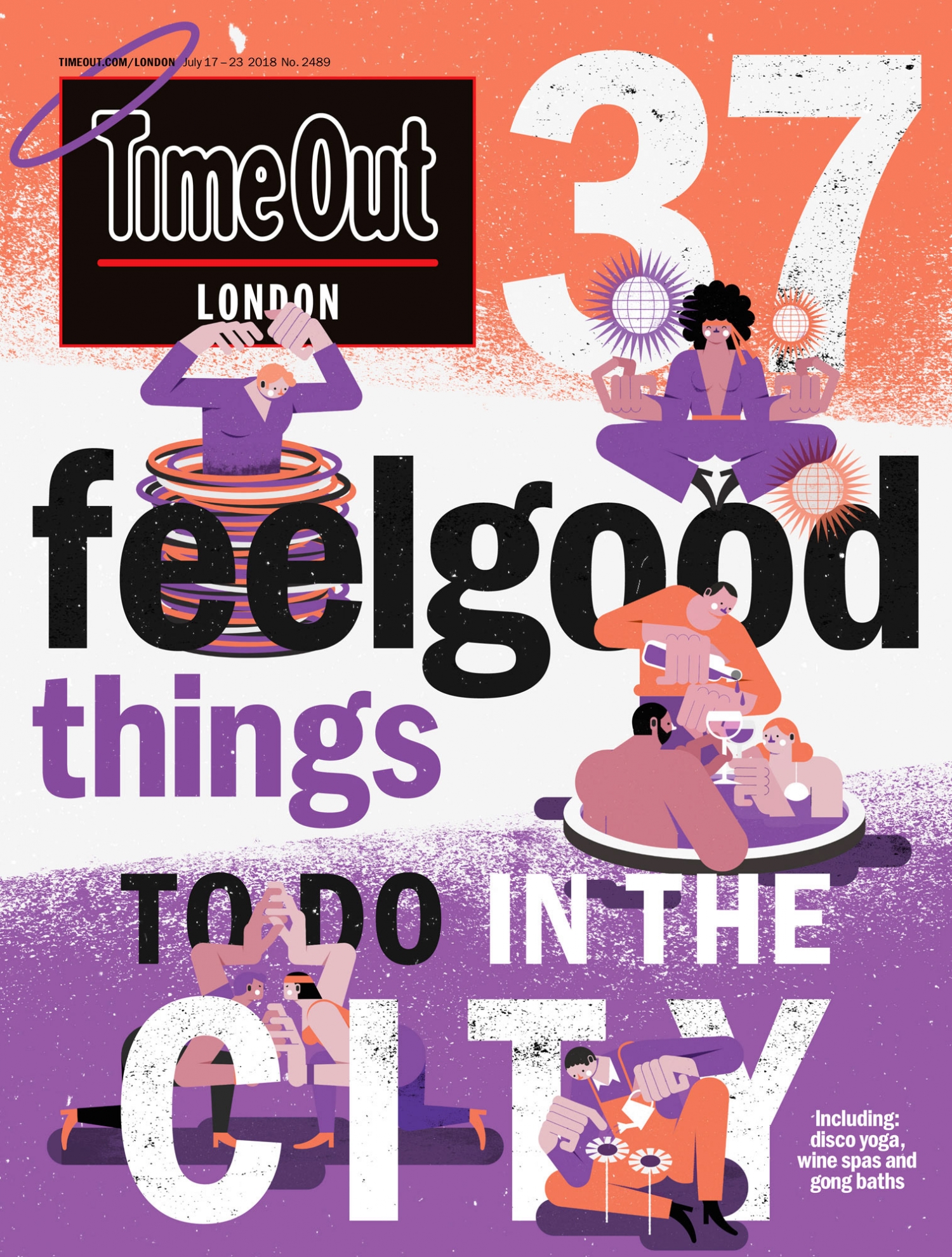 Time Out Covers | Folio illustration agency