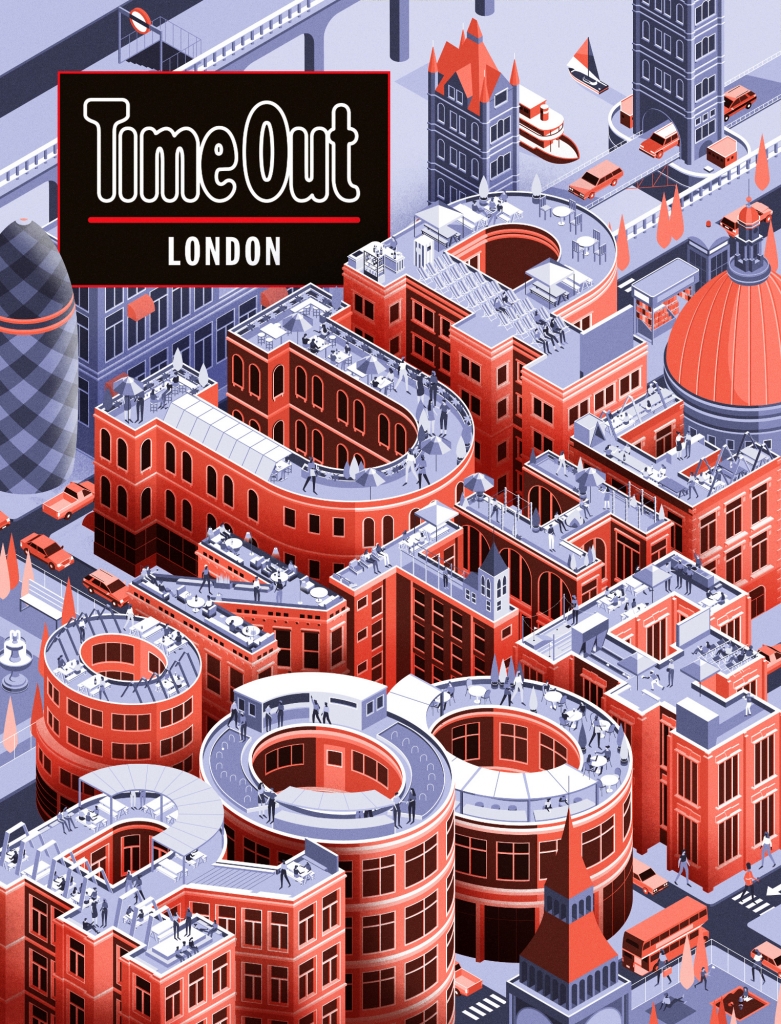 Time Out Covers | Folio illustration agency